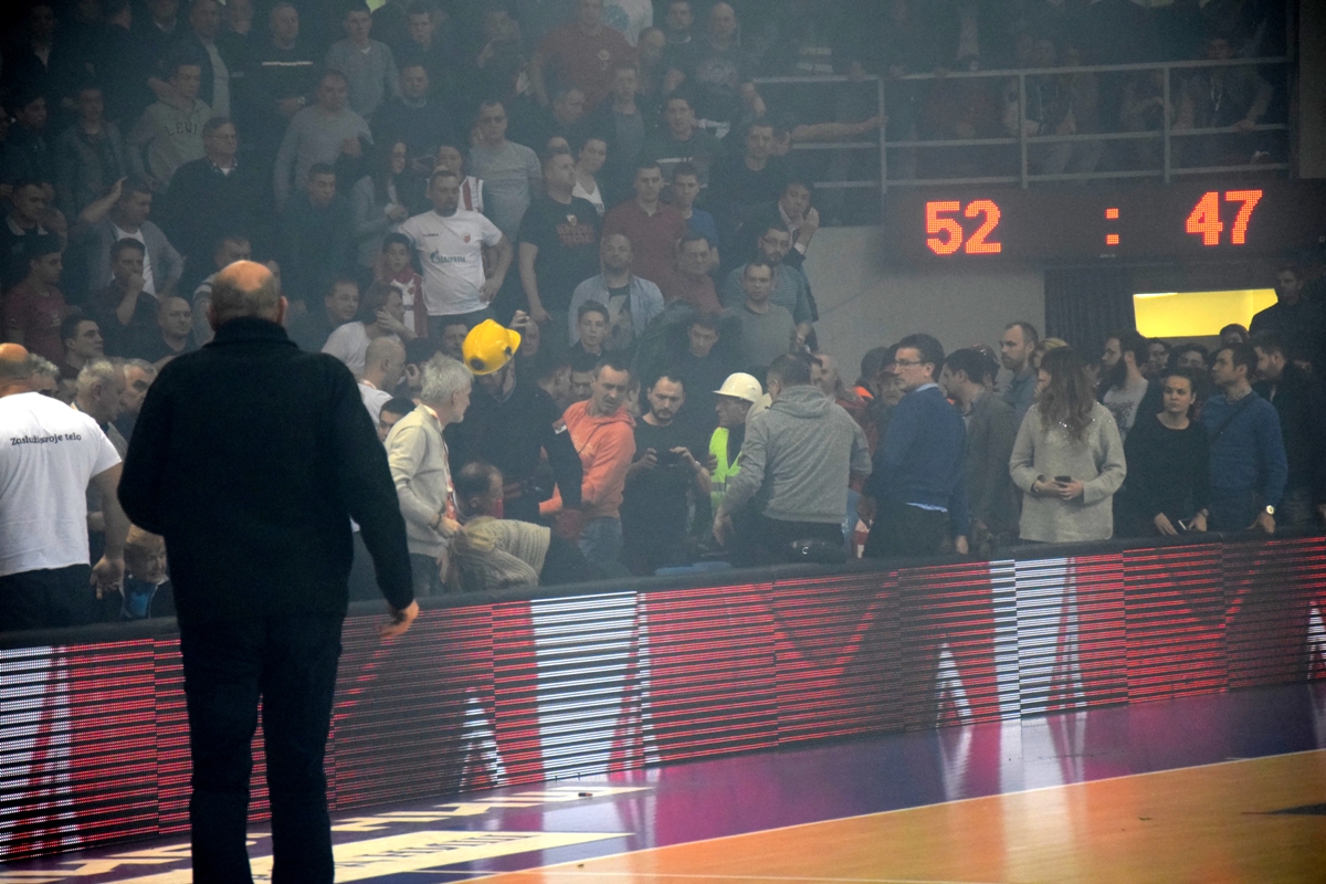 Povređen Miodrag Radović na finalnoj utakmici KRK - Megafon