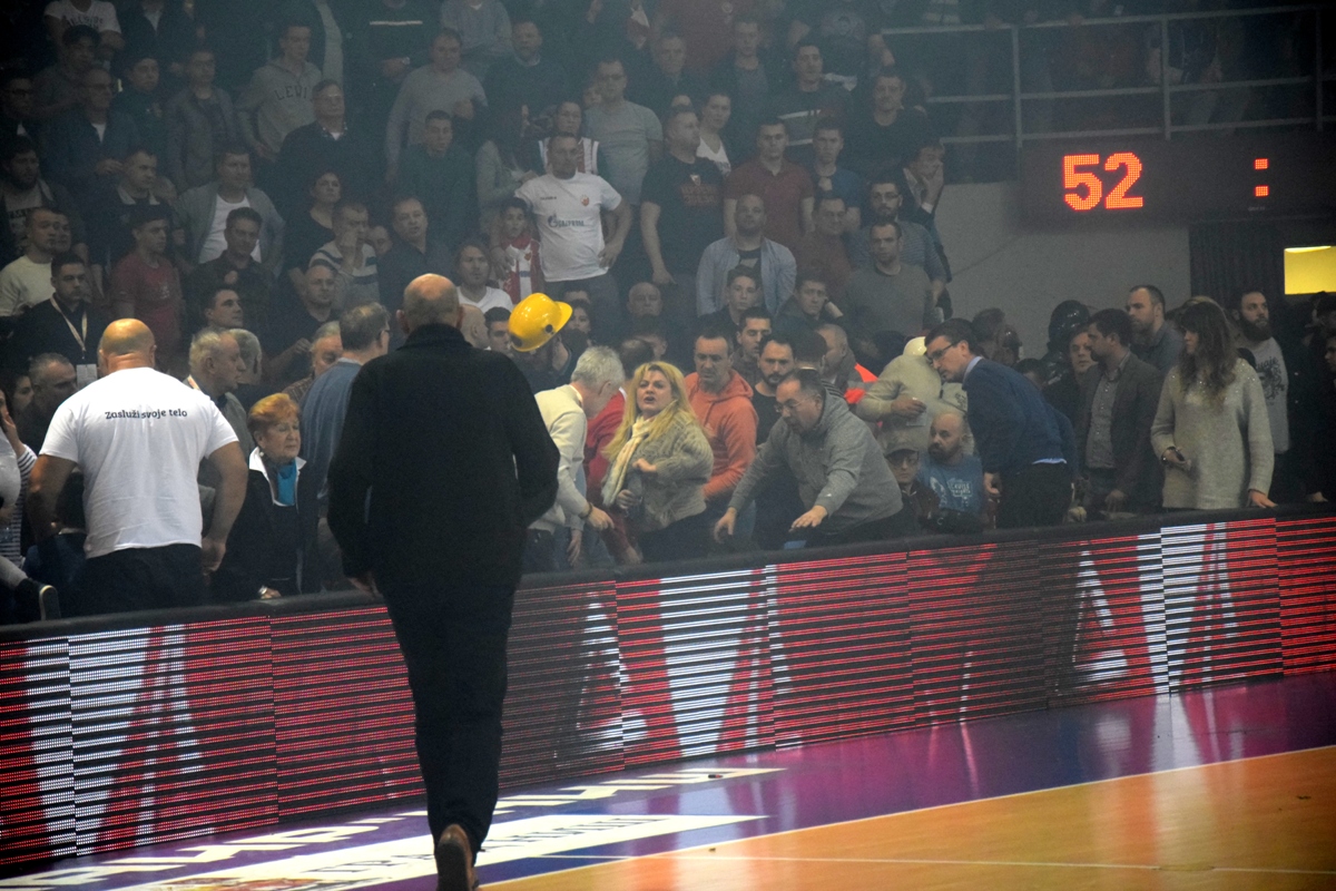 Povređen Miodrag Radović na finalnoj utakmici KRK - Megafon