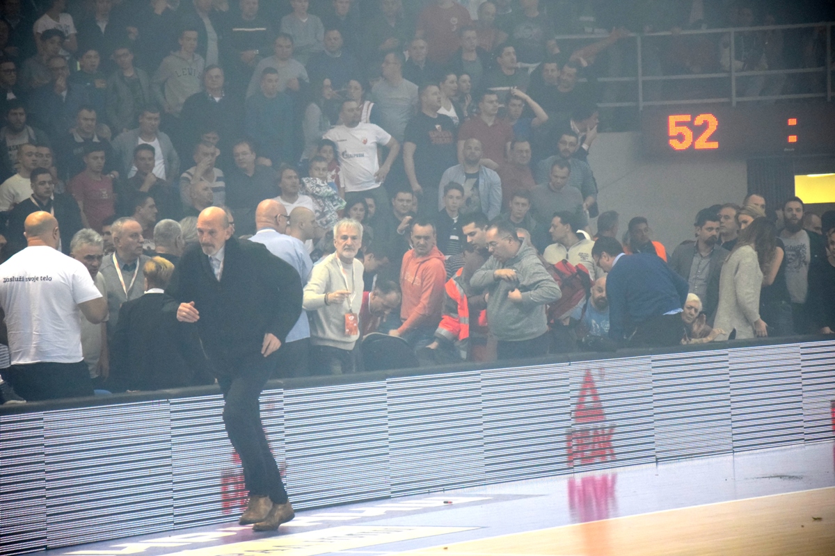 Povređen Miodrag Radović na finalnoj utakmici KRK - Megafon