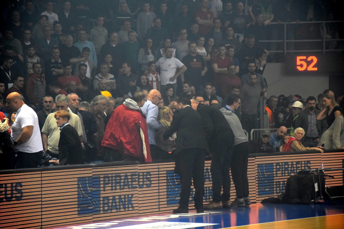 Povređen Miodrag Radović na finalnoj utakmici KRK - Megafon